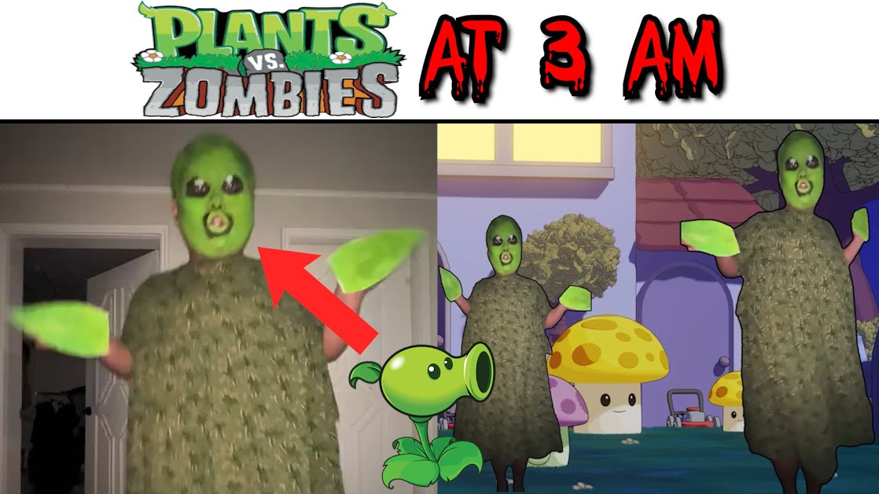 Plants vs Zombies At 3 AM - YouTube