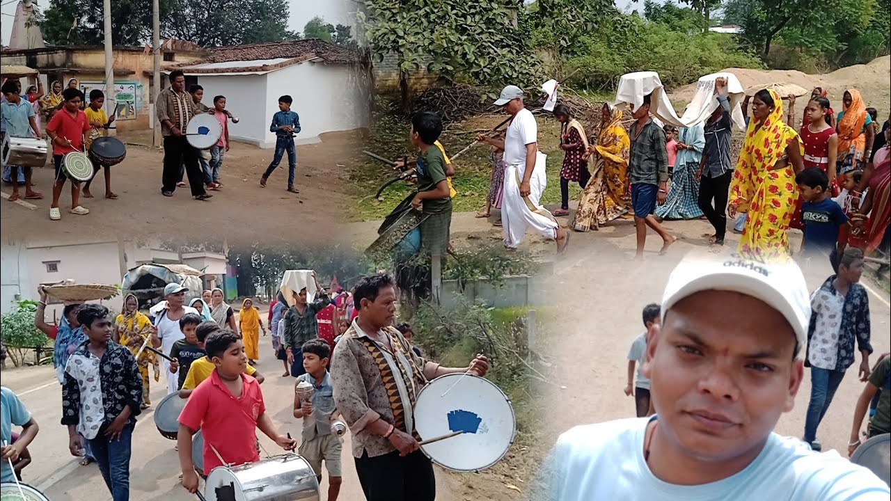 Gauri gaura k चुलमाटी gauri gaura cg village festival @Trilokeenath24 ...