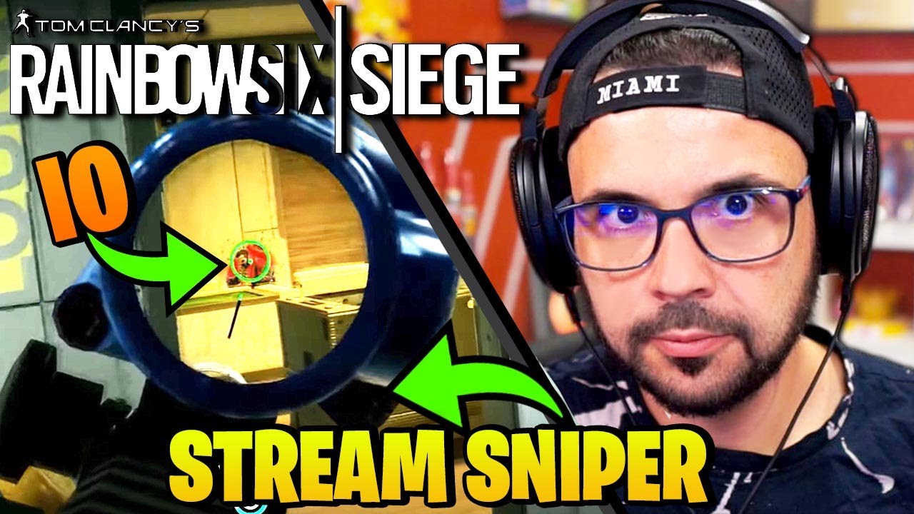 il Mio Primo STREAM SNIPER su RAINBOW SIX SIEGE - YouTube
