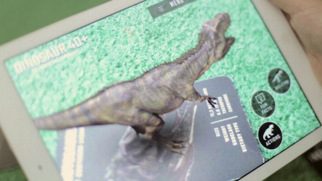 Utopia 360° 4D+ Dinosaur Augmented and Virtual Reality Bundle - YouTube
