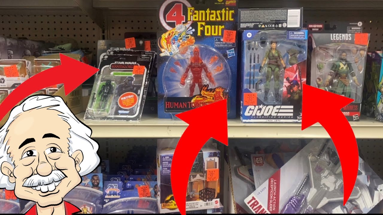 WOW! Major Action Figures CHEAP! - YouTube