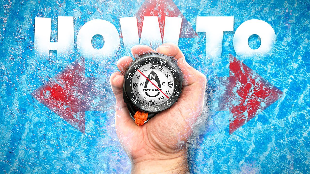 How To Use A Compass For Scuba Diving - YouTube
