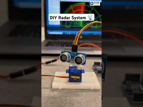 DIY Radar System using Ultrasonic Sensor and Arduino #roboarmy #stemeducation #scienceproject
