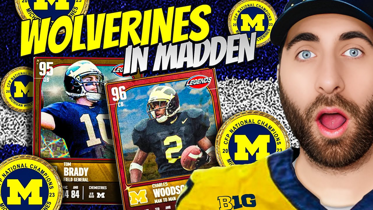 The MICHIGAN WOLVERINES Theme Team in MADDEN 25! - YouTube
