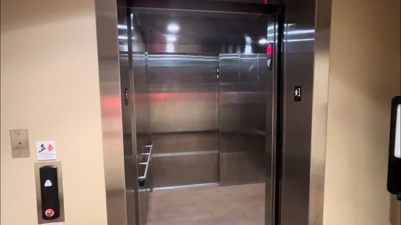 Questionable Schindler Hydraulic Elevator at the Hampton Inn Hotel in ...