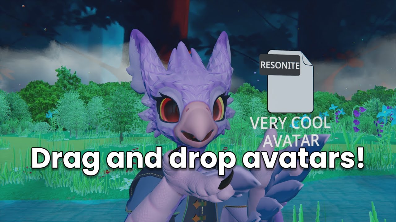 Upload an avatar in 5 seconds using a Resonite package! - YouTube