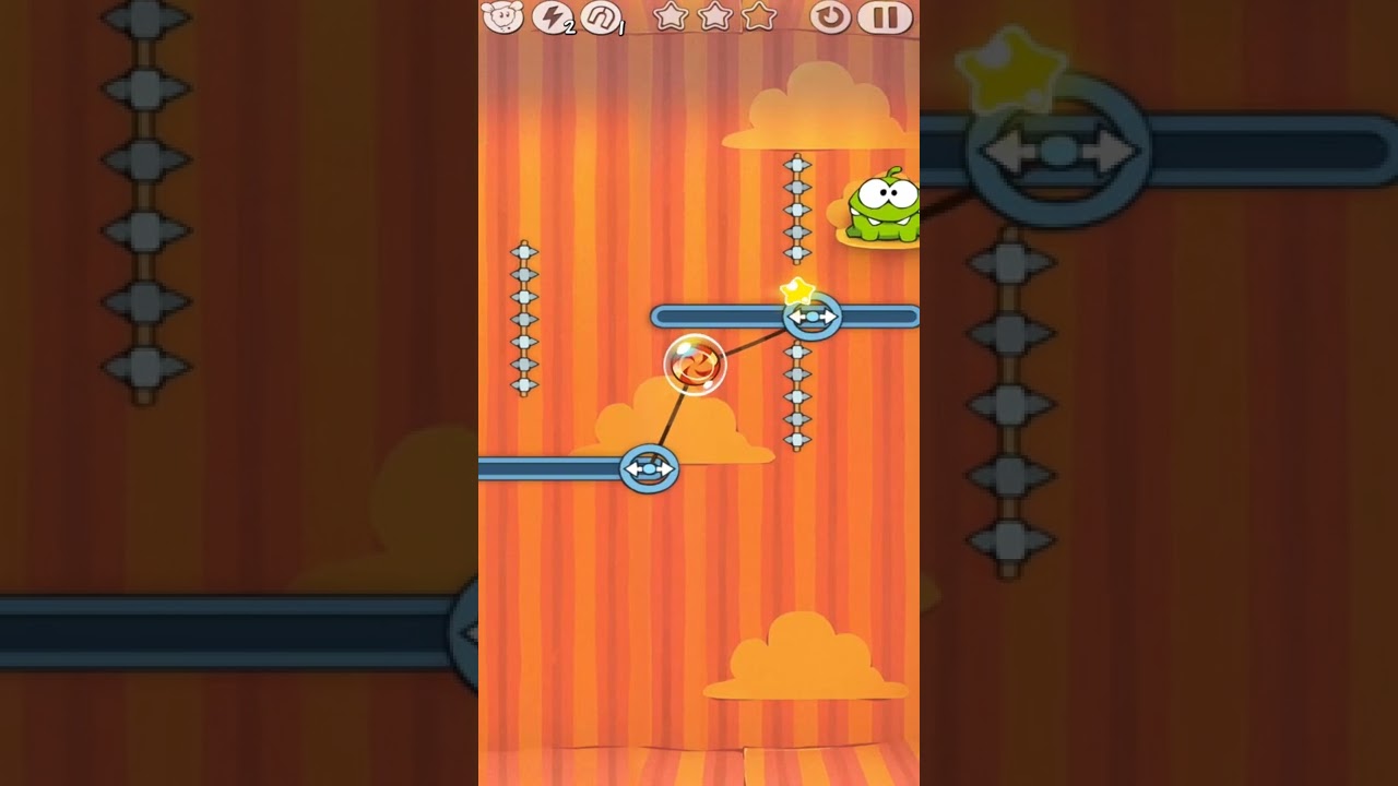 Cut the Rope Om Nom Frog Puzzle Games Android Games Walkthrough #185 ...