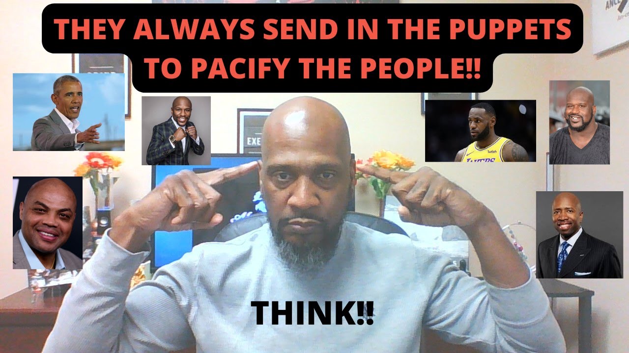 THEY ALWAYS SEND IN THE PUPPETS TO PACIFY THE PEOPLE!! - YouTube