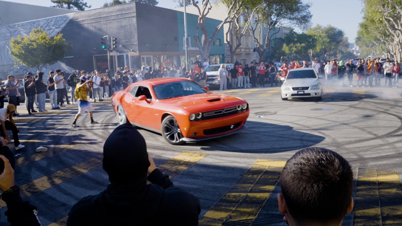 RAW VIDEO: Folsom St Daytime Sideshow In San Francisco [ 8 min ] | Sony ...