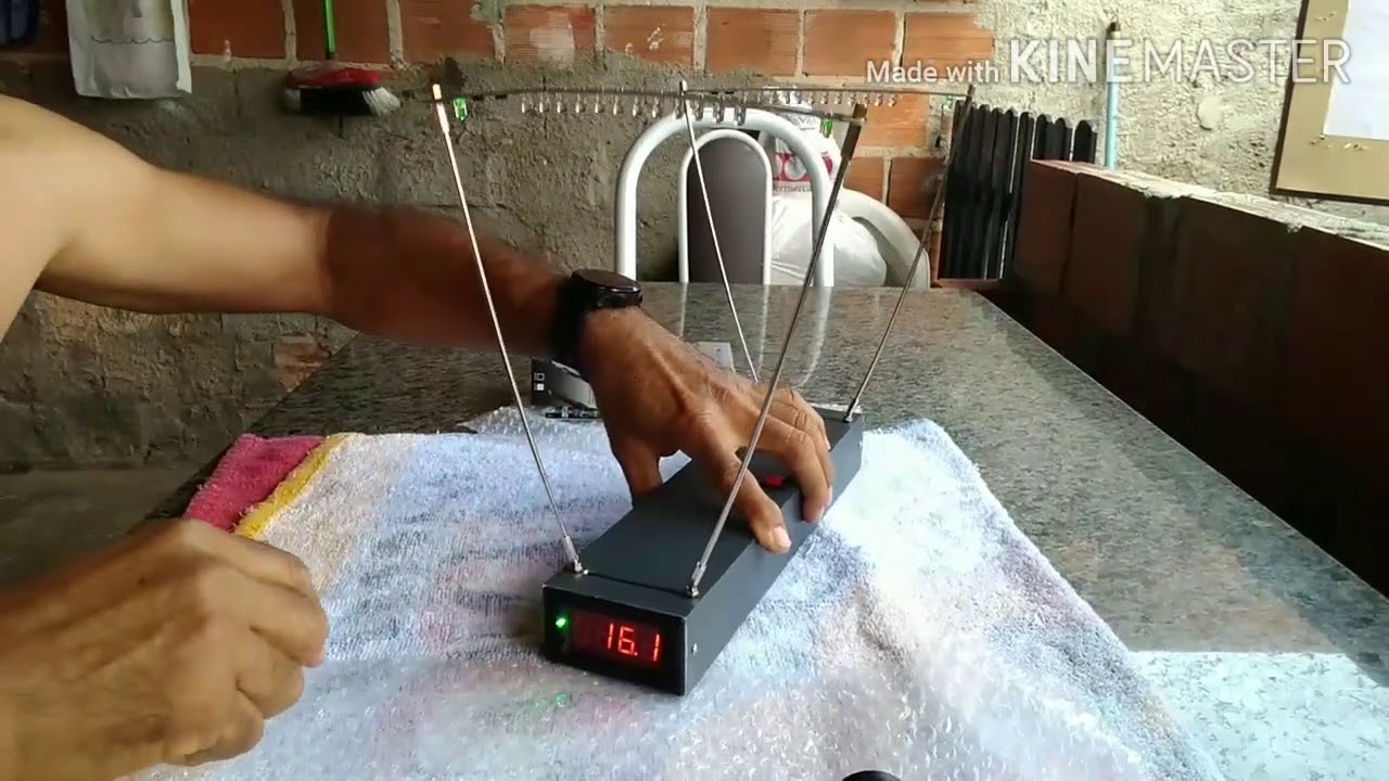 CRONÓGRAFO BALÍSTICO nova aquisição e MONTAGEM E TESTE - YouTube