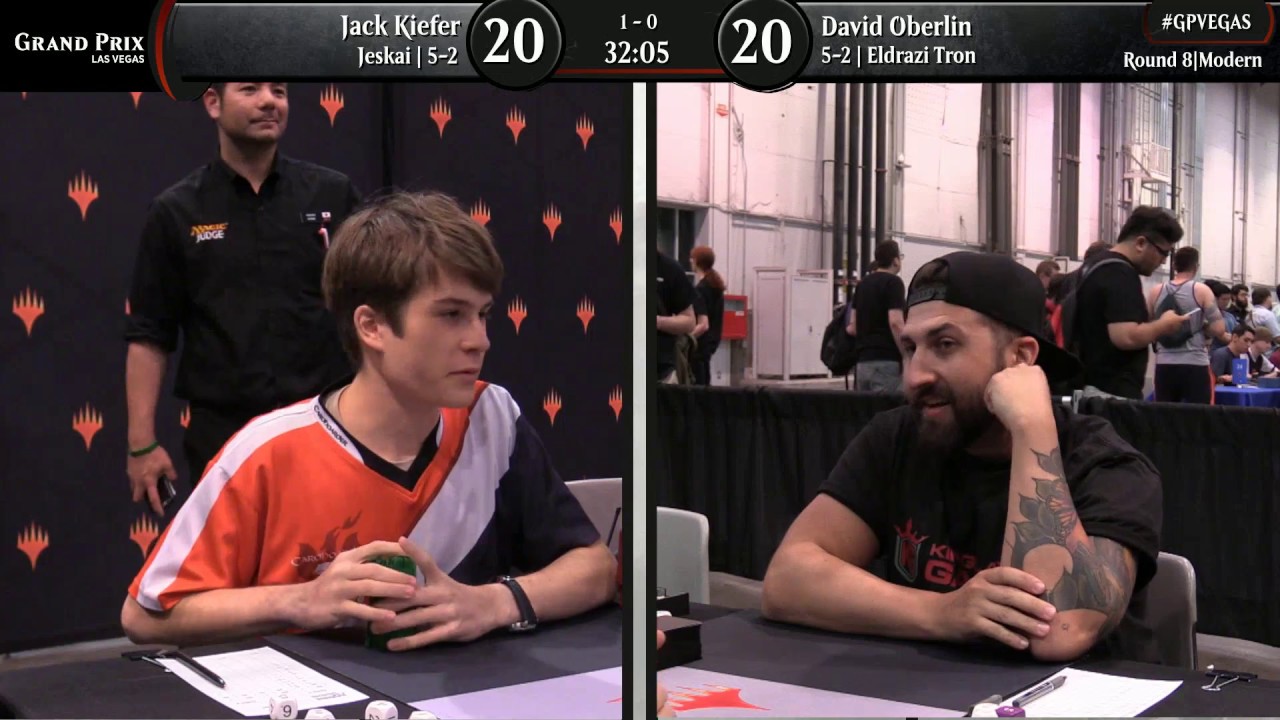 Magic the Gathering GP Vegas 2018 Round 8 Modern - YouTube