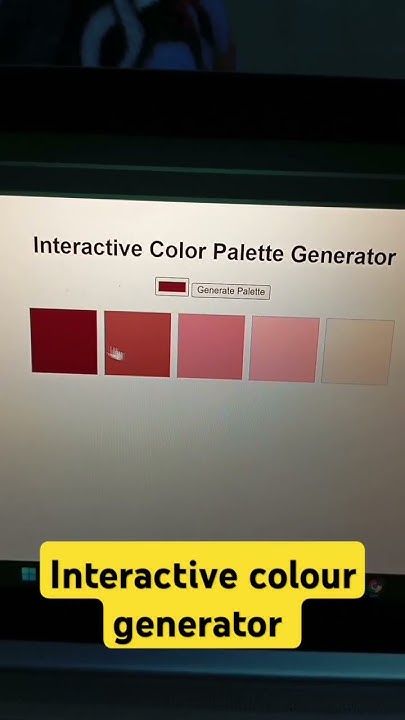 Build An Interactive Color Palette Generator With Html Css And Javascript 😉 Coding Web Design
