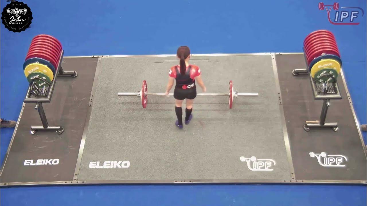 Aya Nakagawa - 10th Place 207.5kg Total - 47kg Class 2024 IPF Women's Classic - YouTube