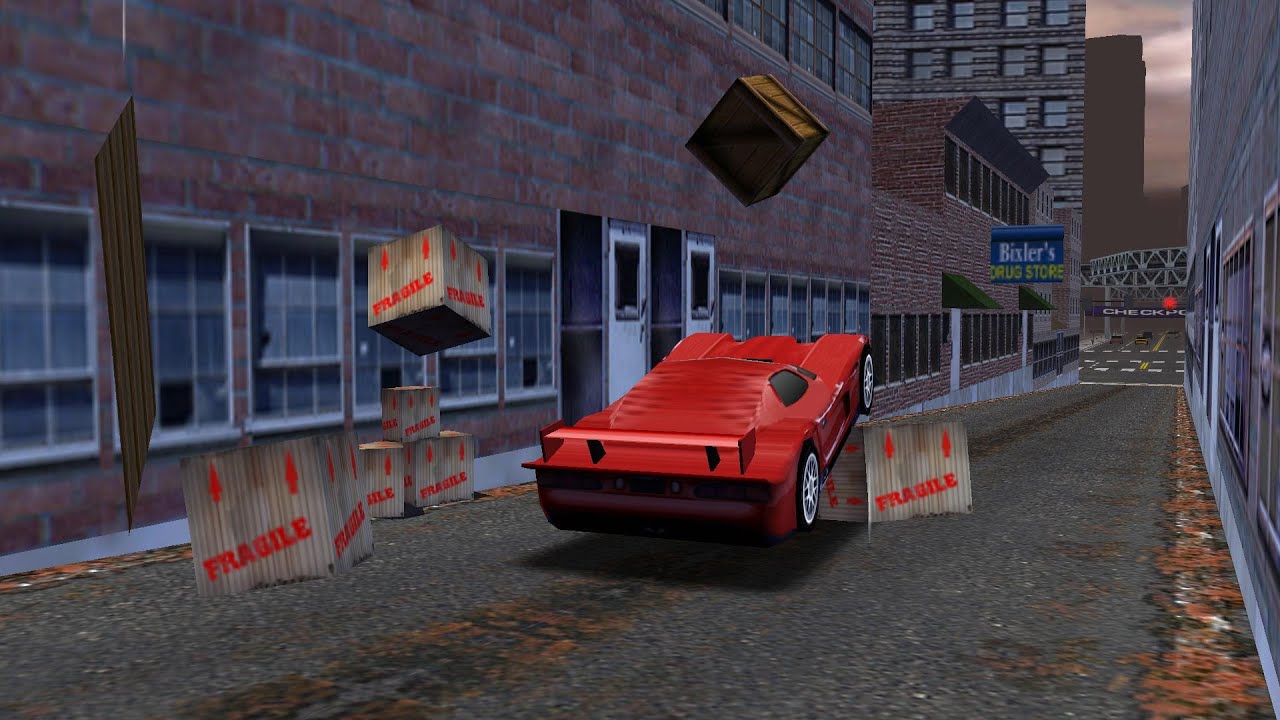 Midtown Madness: Freeway Flyer 1:50.59 - YouTube