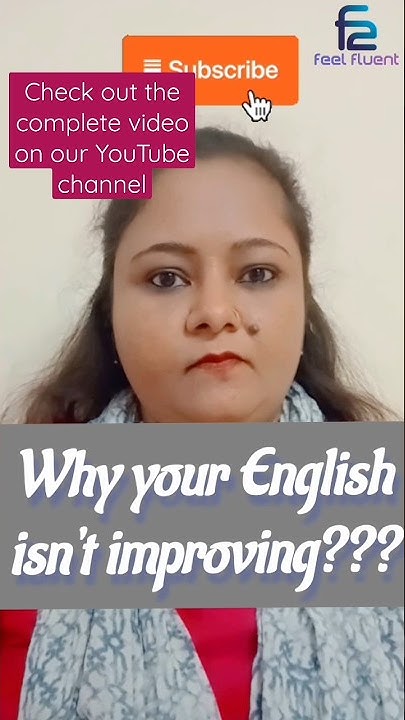 know 8 reasons why your English isn't improving #spokenenglish #english #learnenglish #practice ...