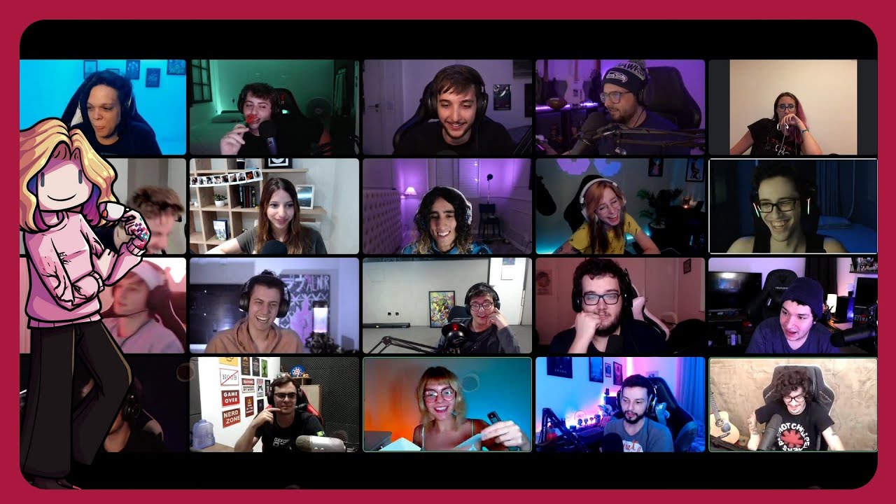 Amigo Secreto dos Streamers (COMPLETO) - Lives da Gabi - YouTube