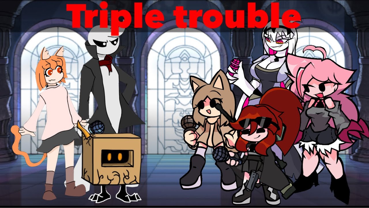 Triple trouble but Sirei, Rumina, and Rannoiru vs Nikusa, Tactie ...