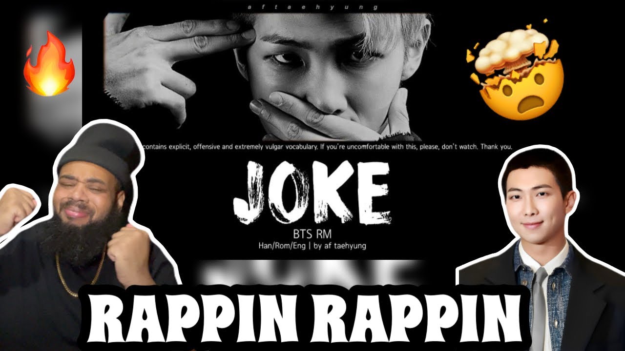 RAP MONSTER WAS RAPPING! | FIRST REACTING TO BTS RM "JOKE" MUSIC VIDEO ...