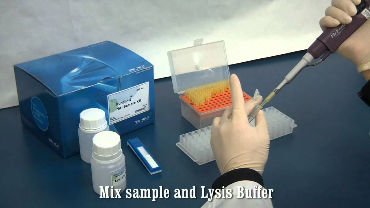 NanoHelix Punch-it NA-Sample Kit_sample preparation_POCT - YouTube