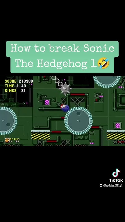 How to break Sonic The Hedgehog 1🤣 - YouTube