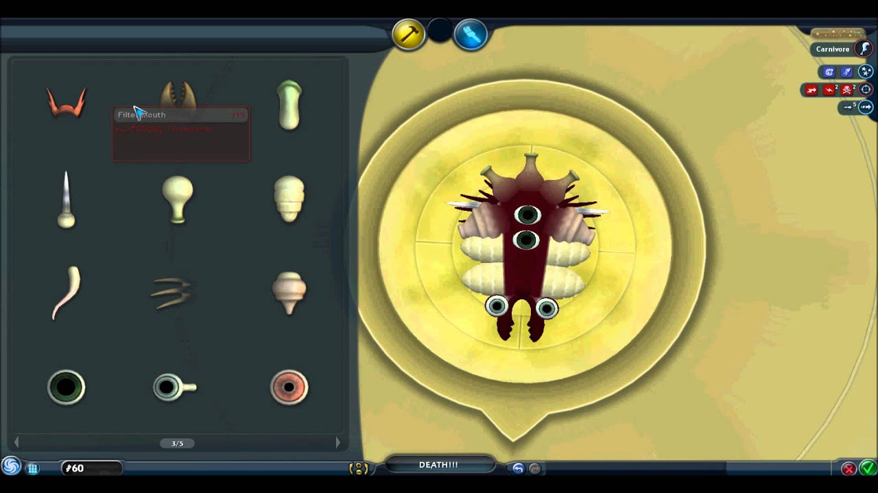Spore Hidden Cell Editor - YouTube