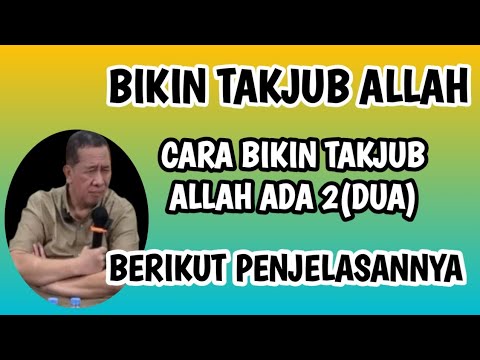 CARA BIKIN TAKJUB ALLAH ADA DUA ,BERIKUT PENJELASANNYA..#rdayterbaru # ...