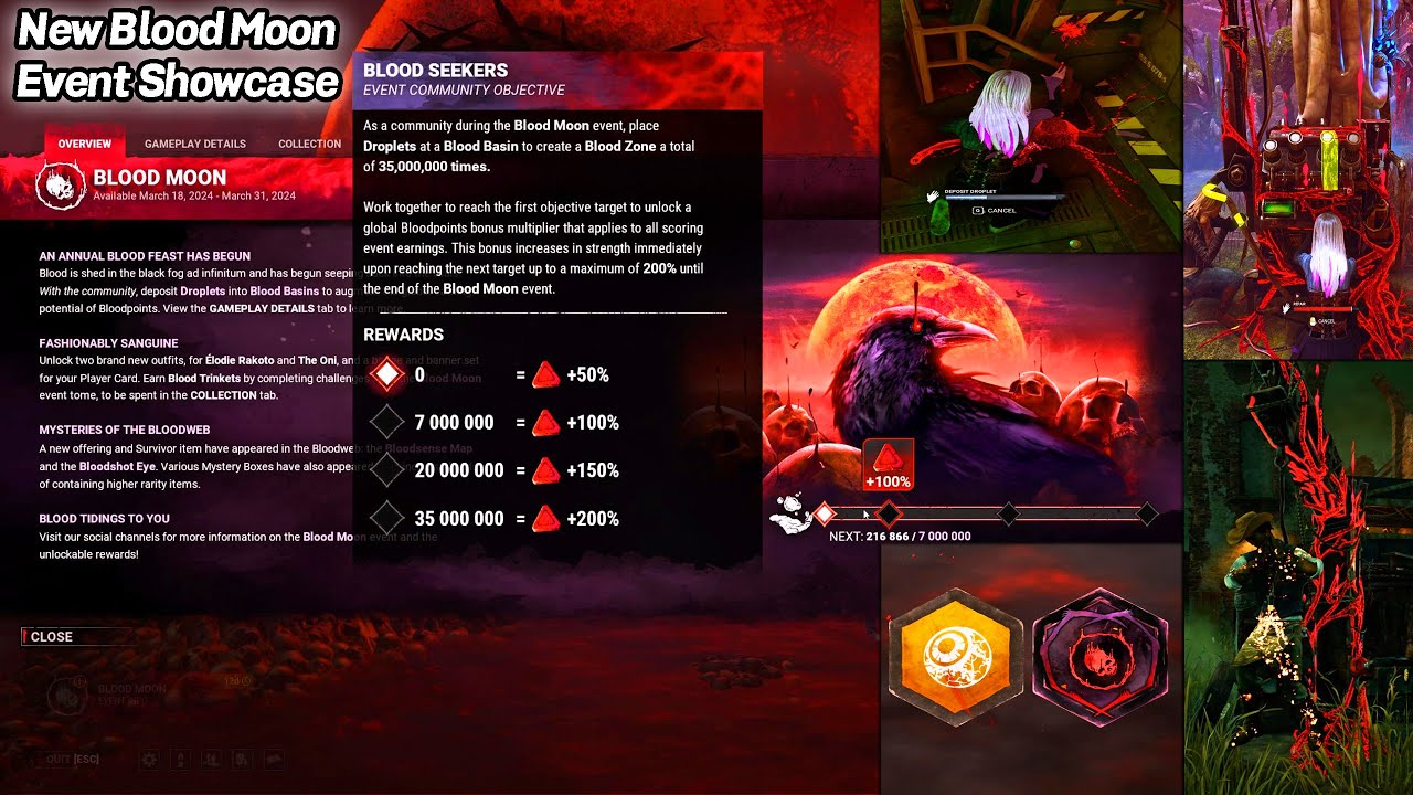 This Is Dead By Daylights Blood Moon Event... - YouTube