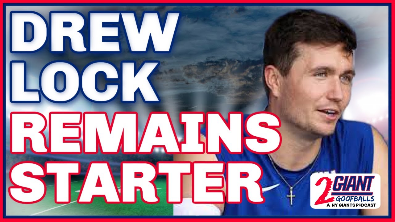 Giants’ QB Chaos: Drew Locke Stays Starter Despite DeVito Drama - YouTube