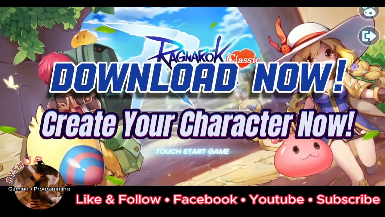 Ragnarok M Classic: Download and Create Your Character Now! - YouTube