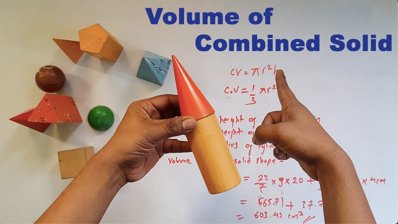 Combined Solid || Cone and Cylinder || SEE Class 10 C Maths || Day 5 ...