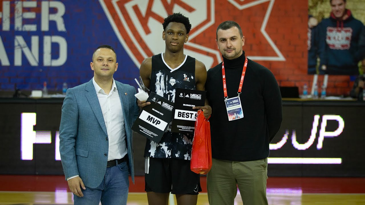 EB ANGT Belgrade MVP Highlights: Killian Malwaya, U18 ASVEL ...
