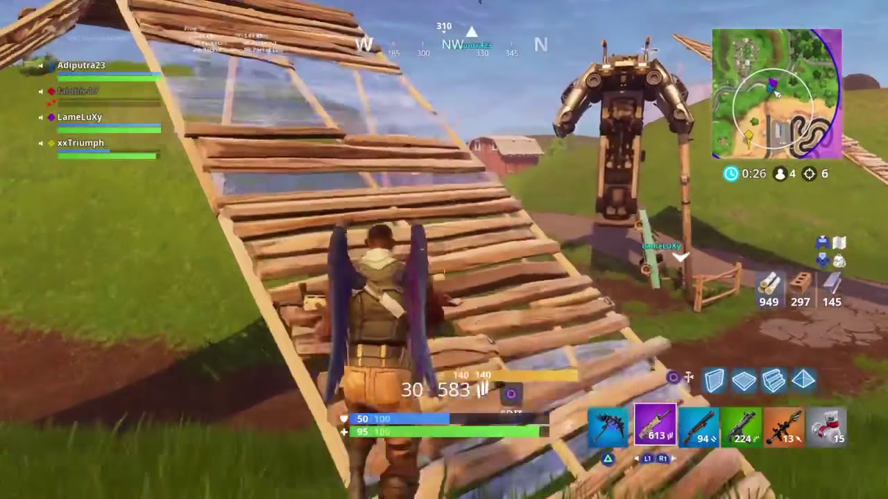 Fortnite (WIN BY SMASHING OUR PICKAXE) - YouTube