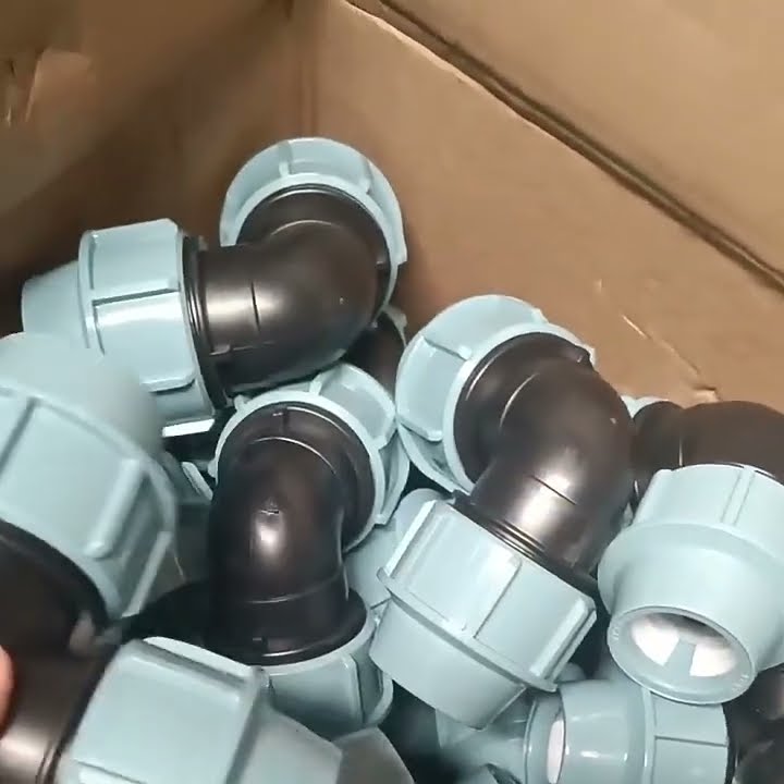 Pe Pipe Fittings Quick Contact Street Water Pipe - YouTube