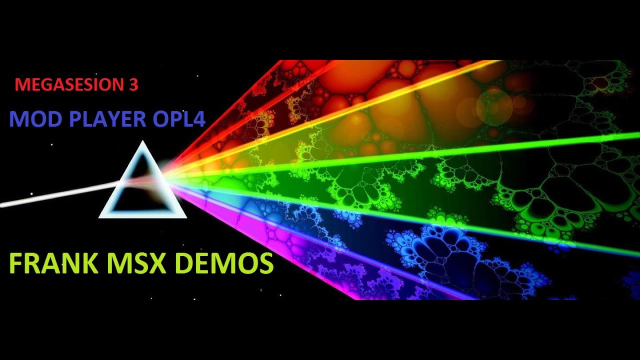 MSX DEMO - MEGASESION 3 MODPLAYER OPL4- MSX TURBO-R - YouTube