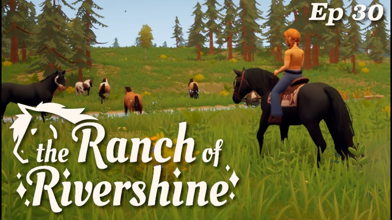 Herding Wild Horses! | The Ranch Of Rivershine Ep 30 - YouTube