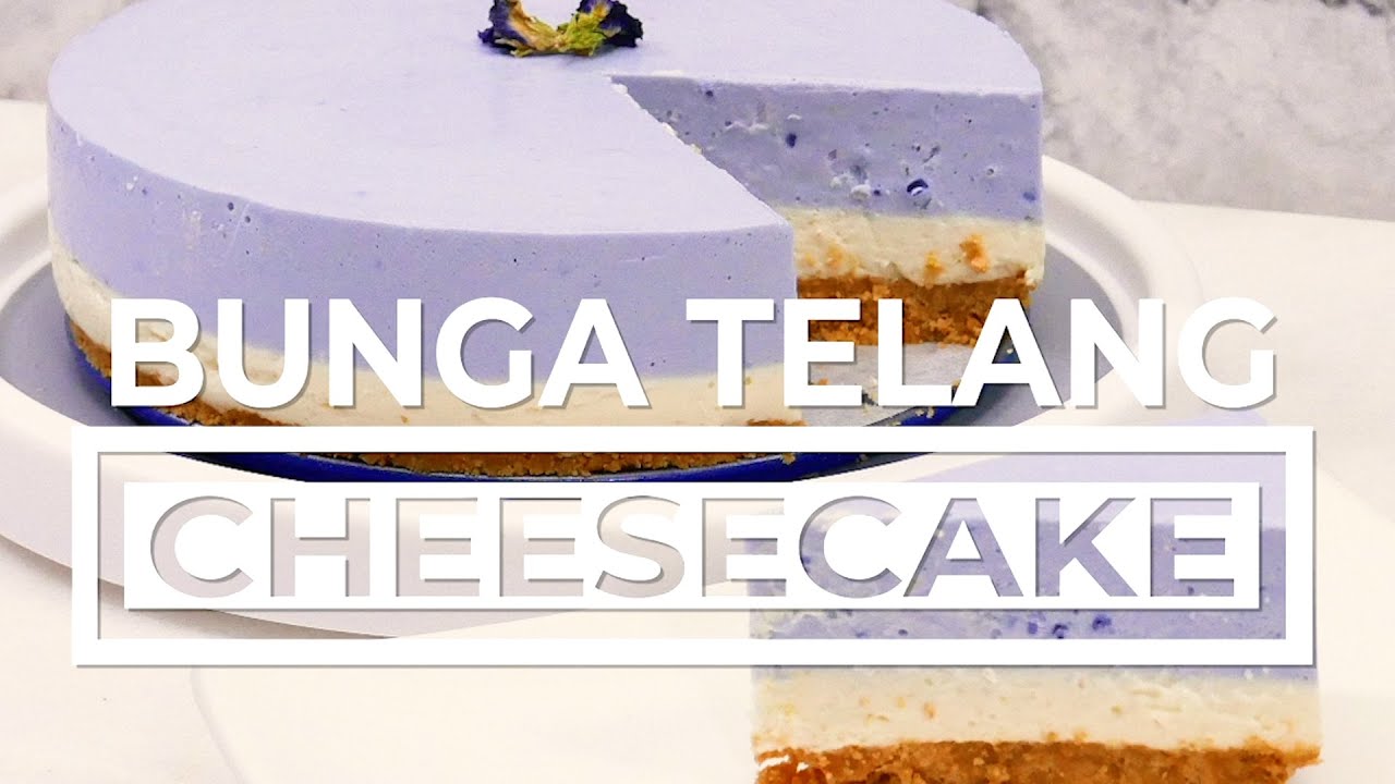 BUNGA TELANG CHEESECAKE - YouTube