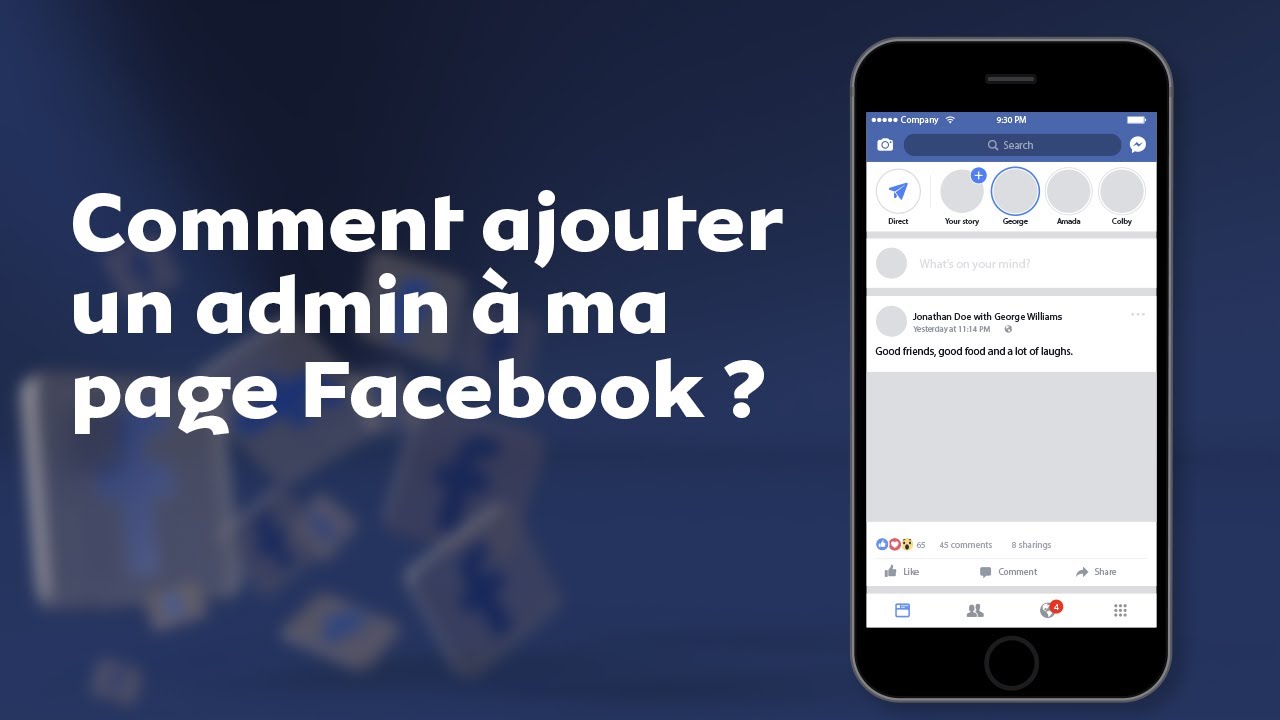 Comment ajouter un admin sur ma page Facebook 2022 avec mon téléphone ...