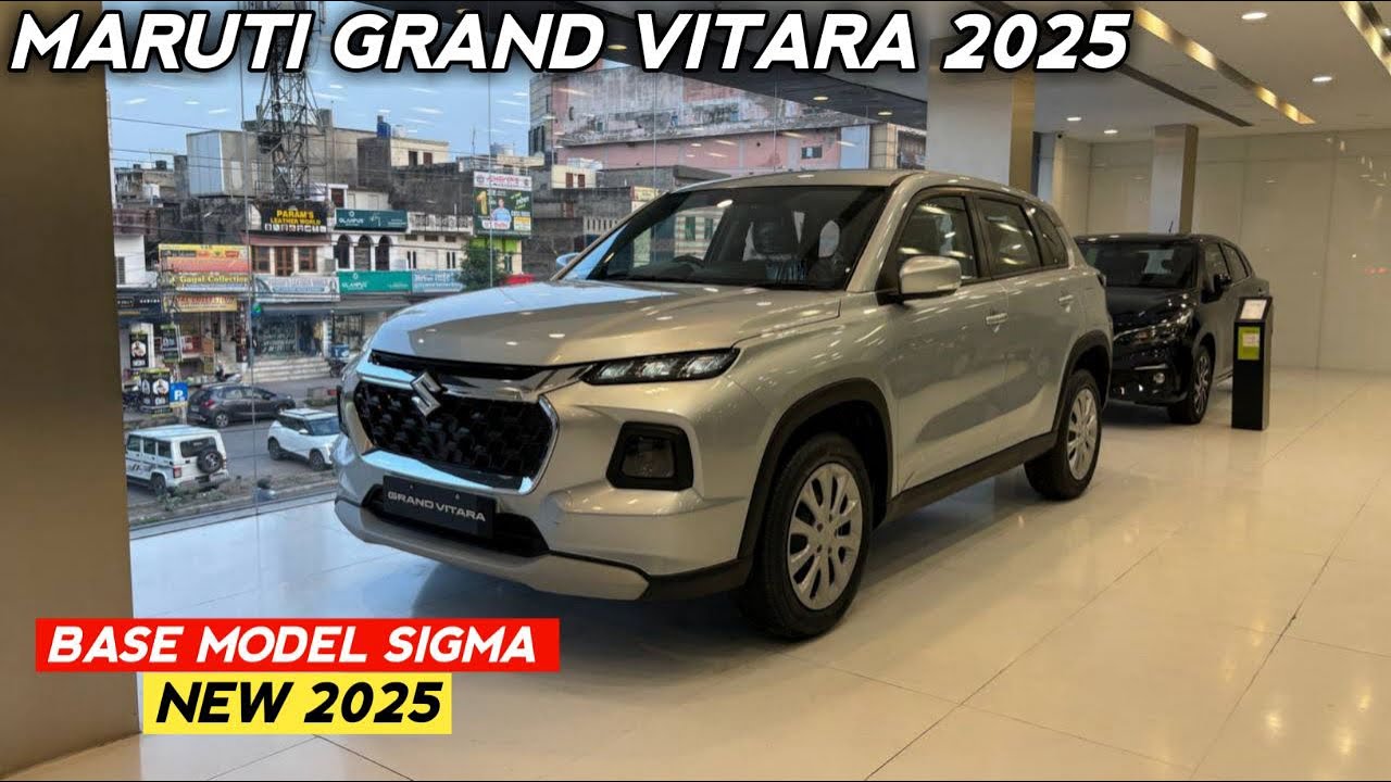 Grand Vitara Sigma 2025 | Grand Vitara Base Model 2025 - YouTube