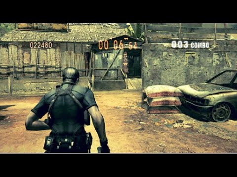 Resident Evil 5 Mod Leon Kennedy HD e sua Handgun e Knife Re4 - YouTube