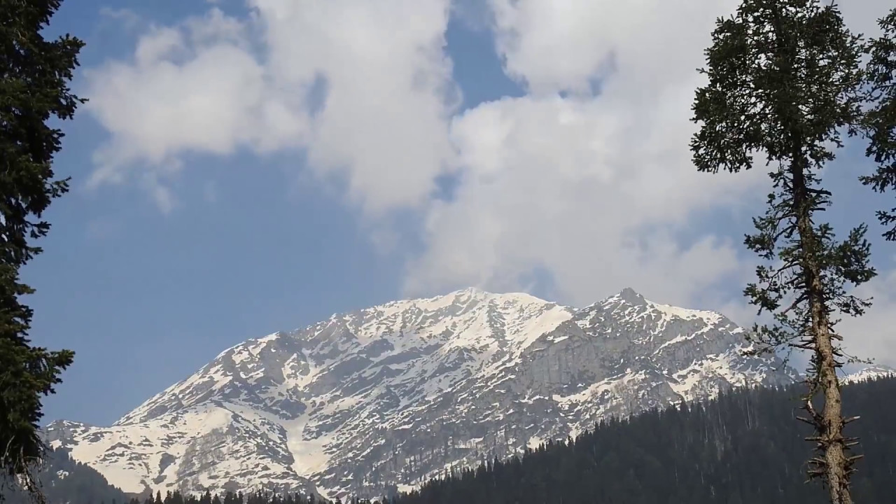 Pahalgam Kashmir Snow Capped Mountain Timelapse Nikon Coolpix P900 83x ...