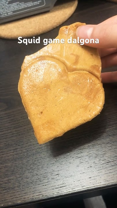 Squid game dalgona candy #dalgonacandychallenge #squidgame #squidgamechallenge - YouTube