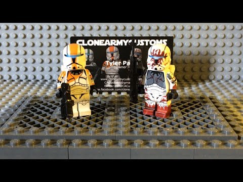 Clone Army Customs Commandos Boss & Sev Double Review - YouTube