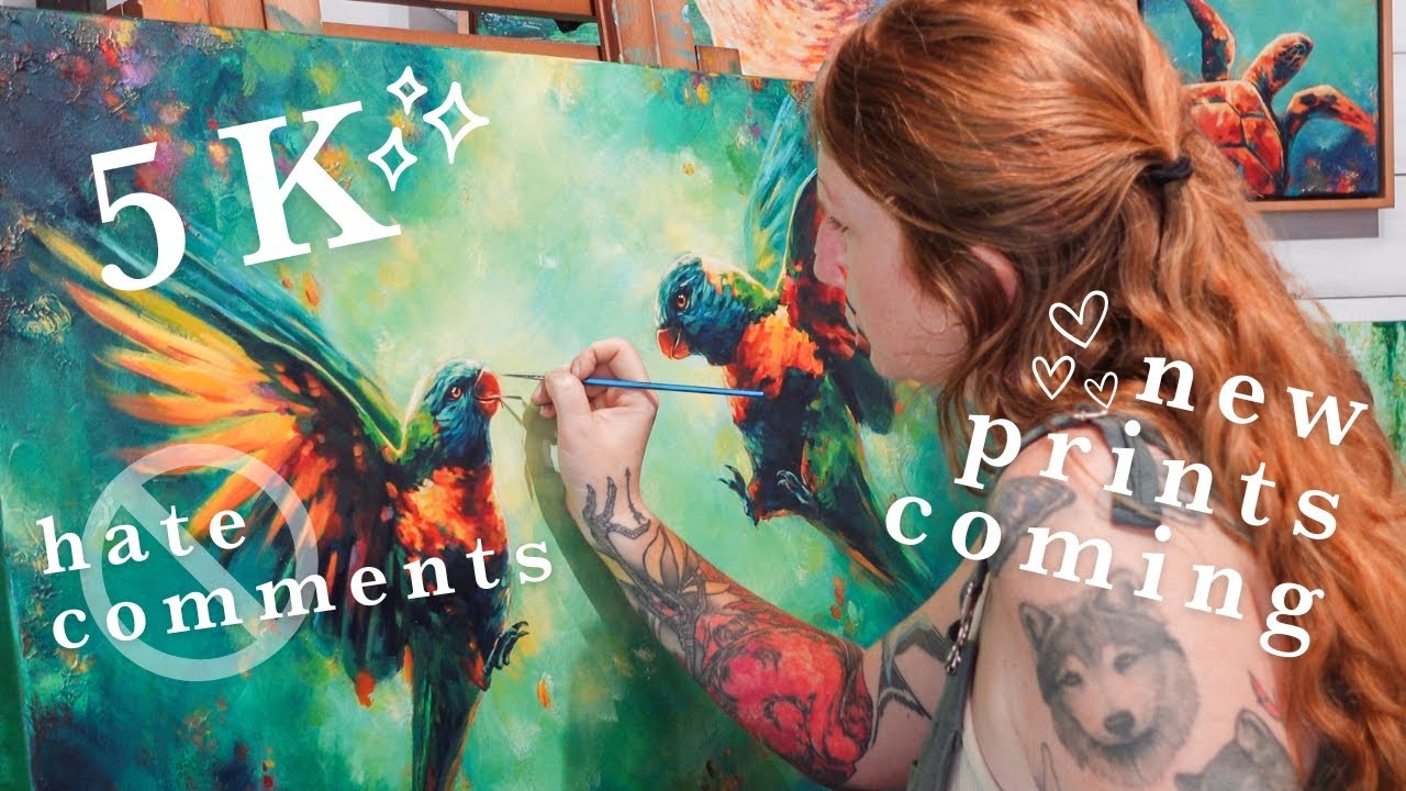 Paint & chat with me - YouTube