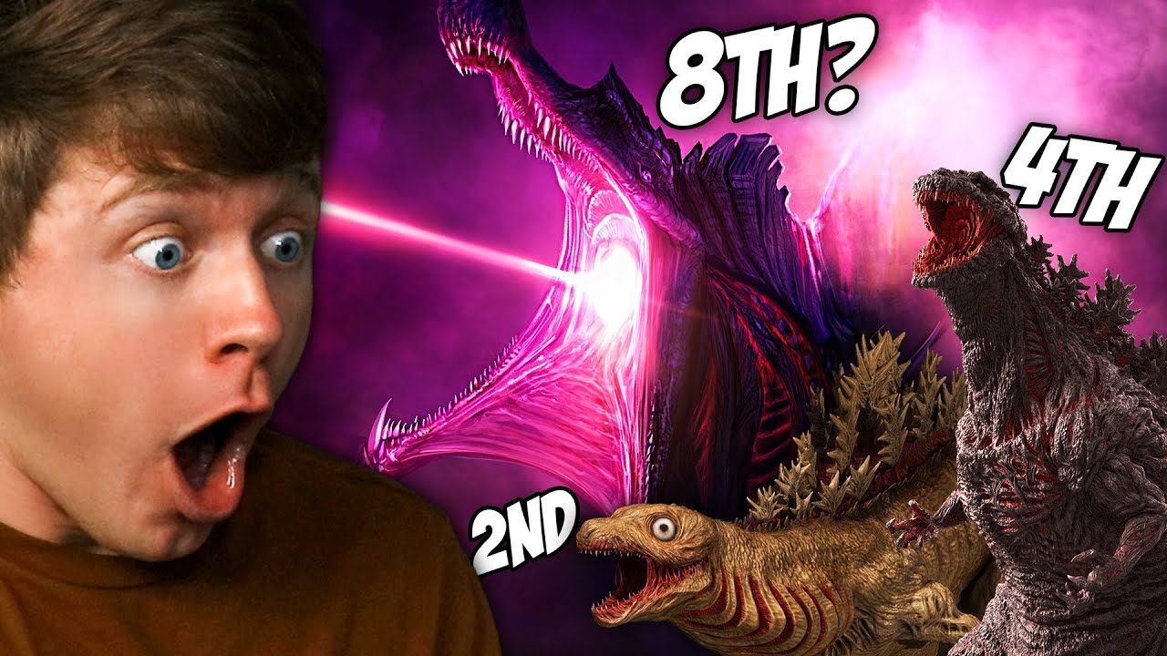 Reacting To The 8 FORMS Of SHIN GODZILLA YouTube Reacting To The 8 FORMS Of SHIN GODZILLA YouTube