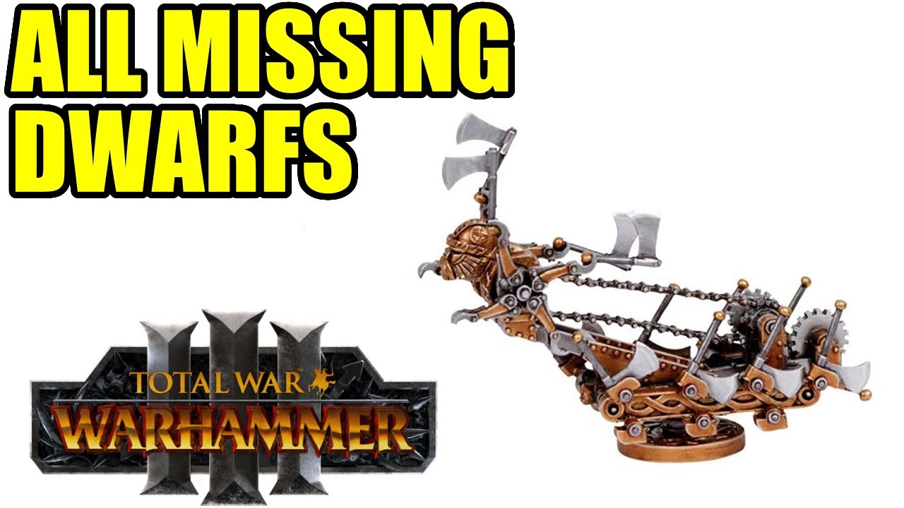 All Missing Dwarfs - Total War Warhammer 3 - 2022 - YouTube