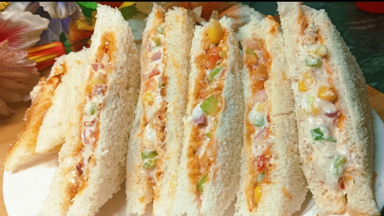 Dahi sandwich recipe healthy and tasty cold sandwich recipe super ...