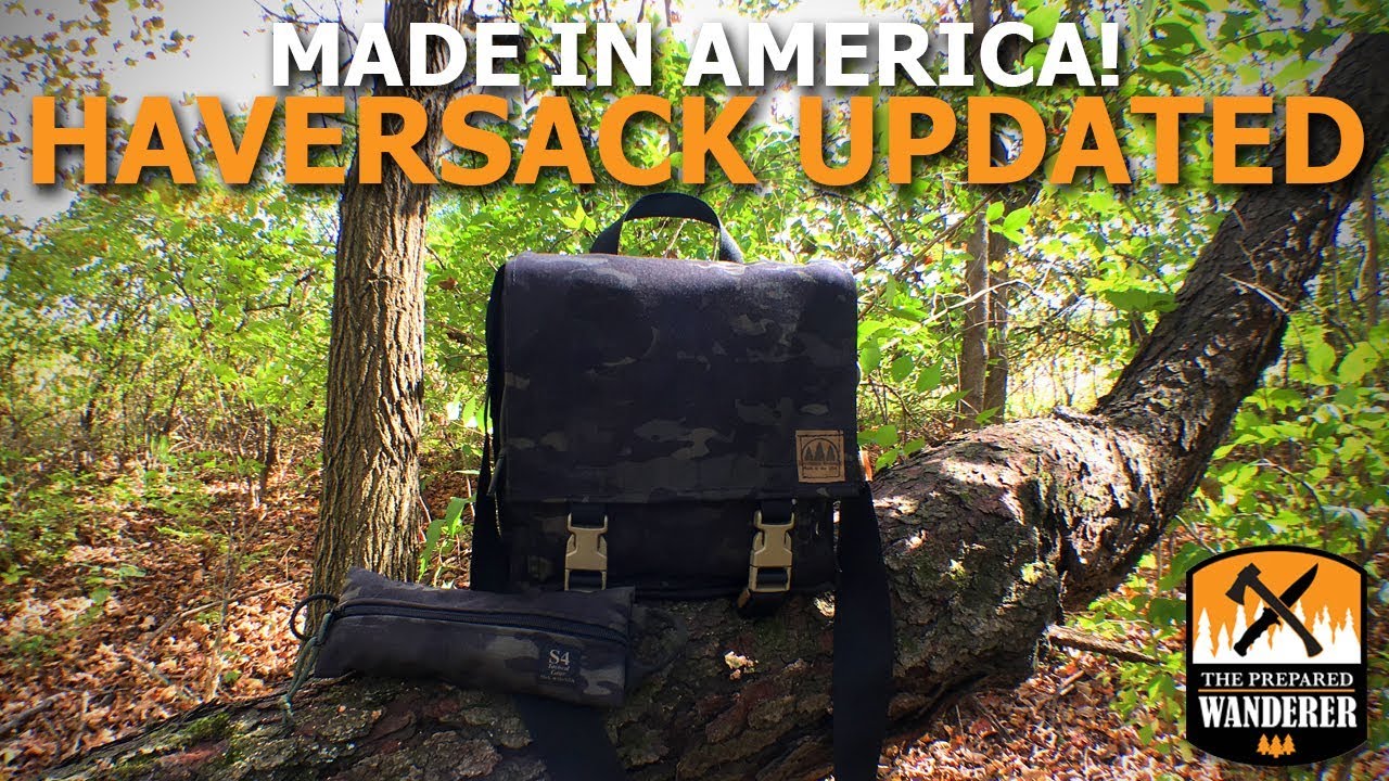 Made in America Hidden Woodsmen Haversack Update - YouTube