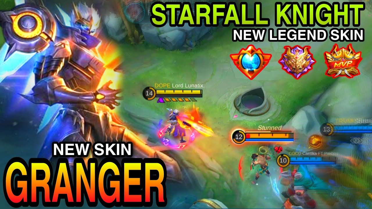 Granger New Skin Starfall Knight |Granger Gameplay| |Best Build| Top ...