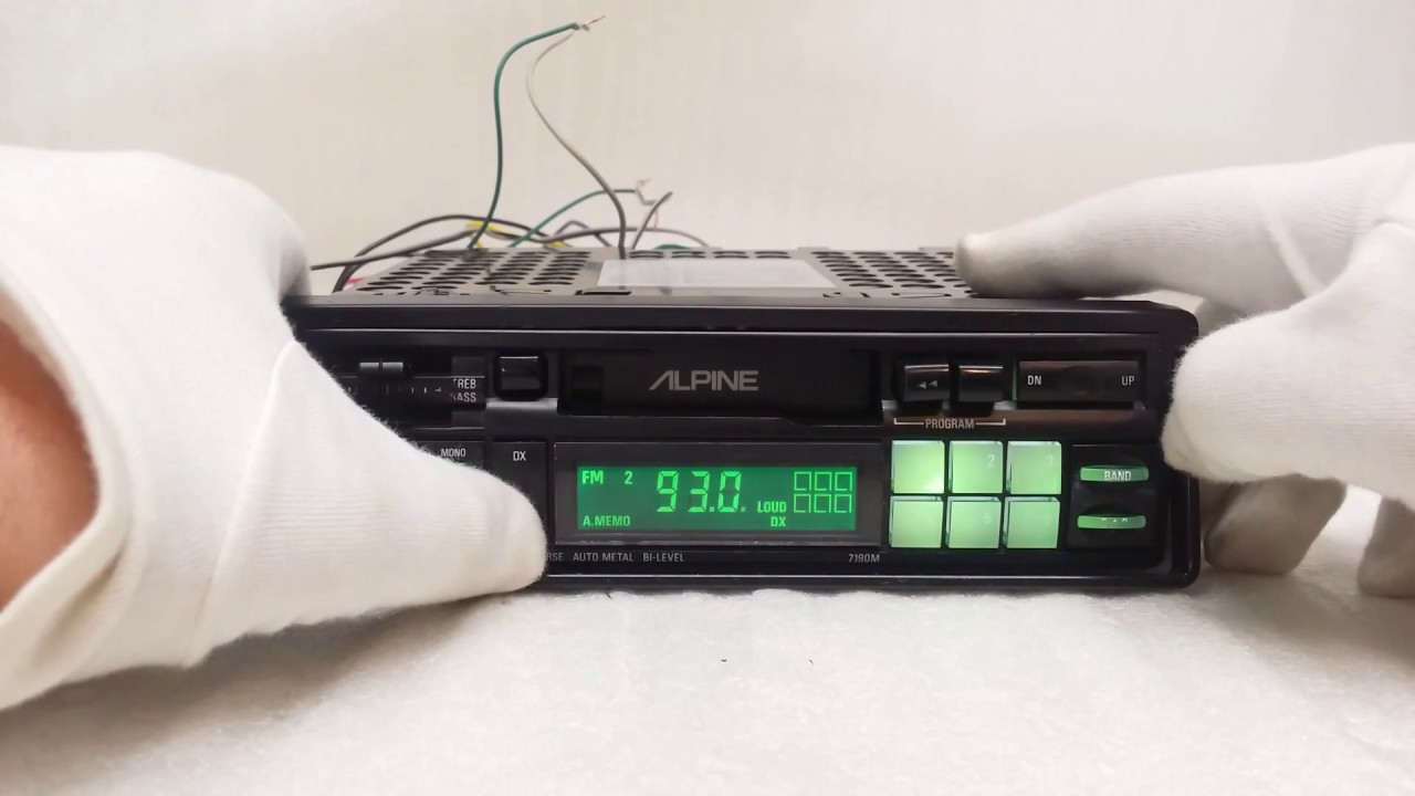 Alpine 7190m - YouTube