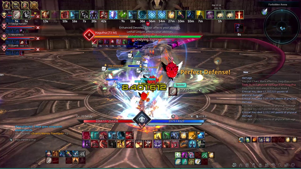 TERA Forbidden Arena Lancer POV - YouTube